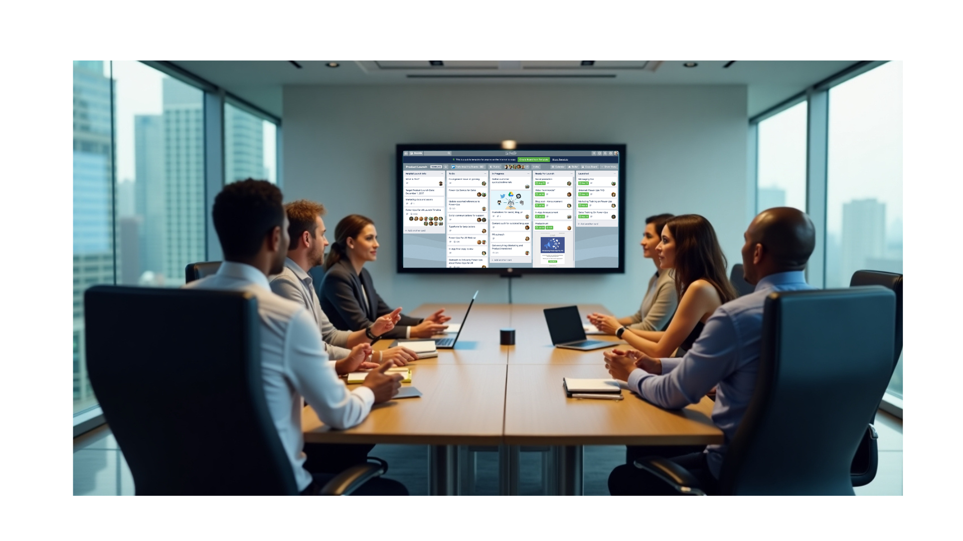 Trello Boards on TV or Any Screen | RocketScreens Digital Signage