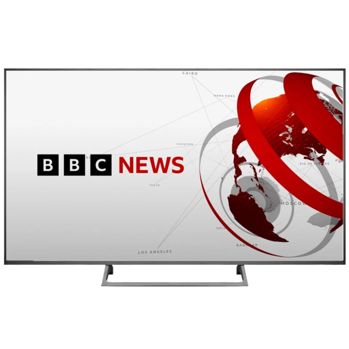 BBC News on TV or Any Screen | RocketScreens Digital Signage
