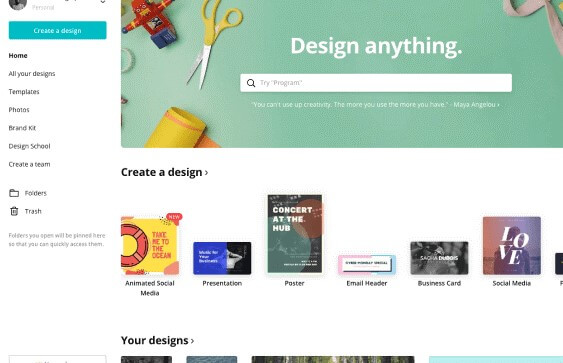 Canva Graphic Design Tool – RocketScreens