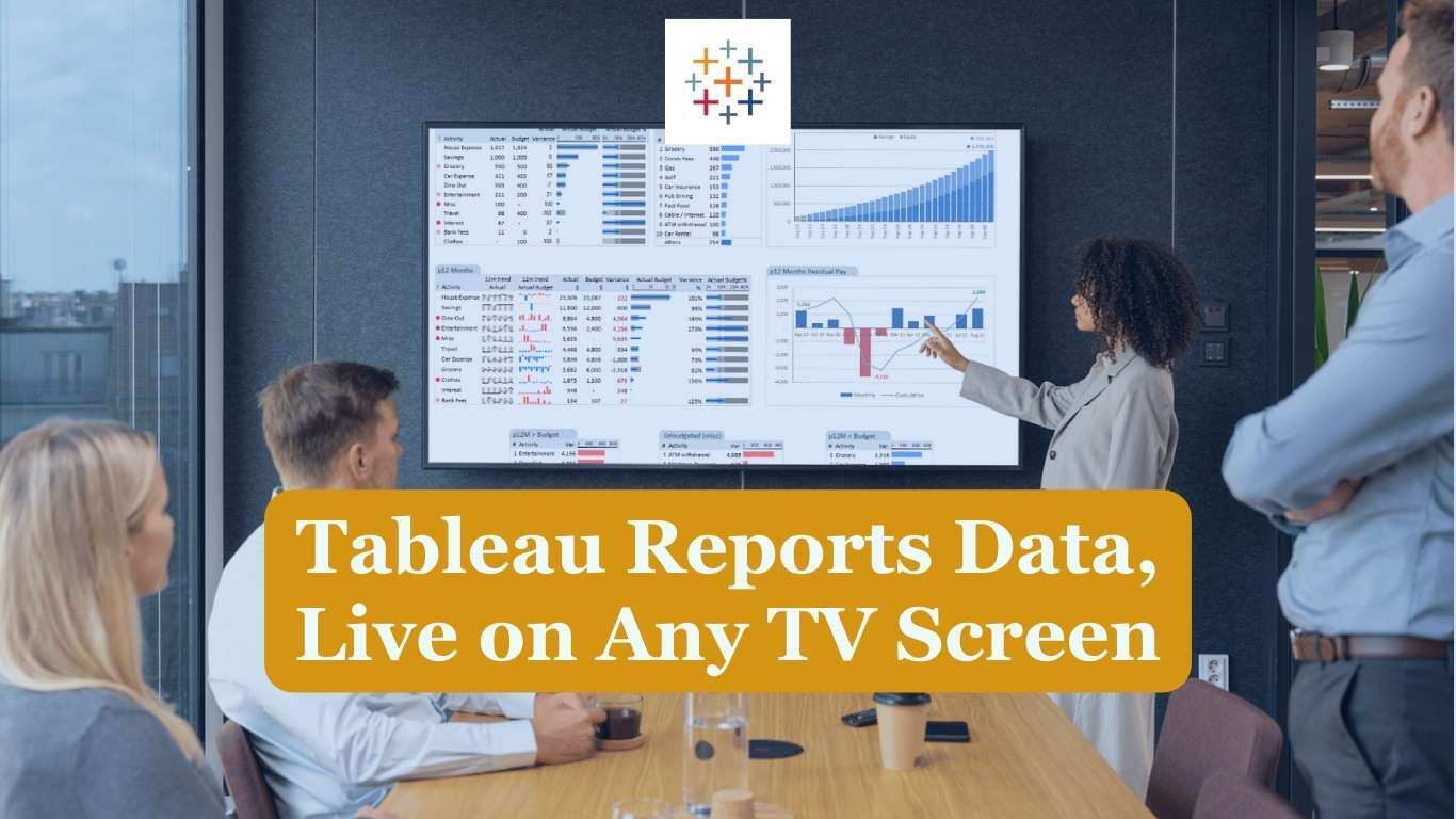Seamless Tableau TV Integration | Display Dashboards on Any Screen with ...